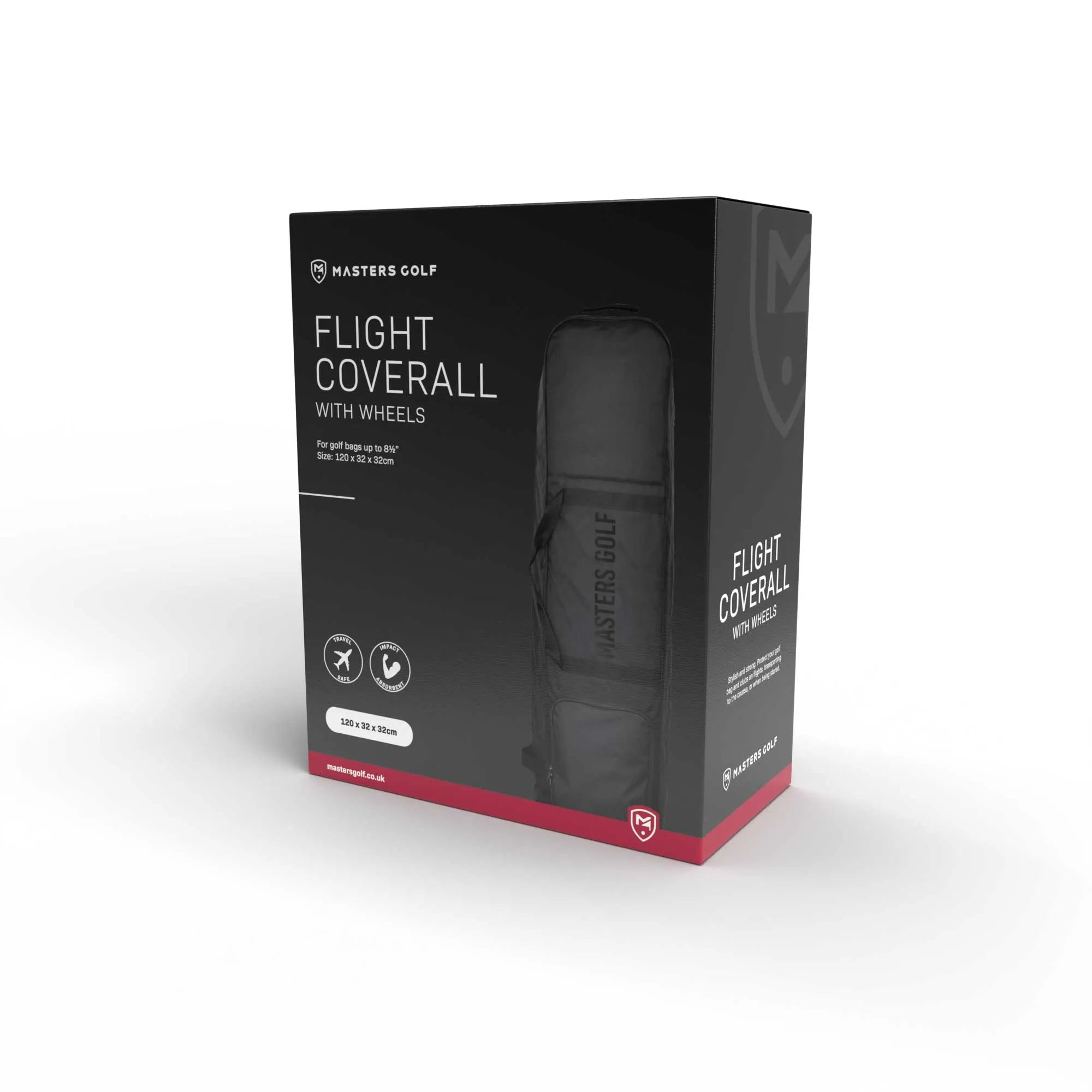 Masters Deluxe Flight Coverall With Wheels | Midlands Golf